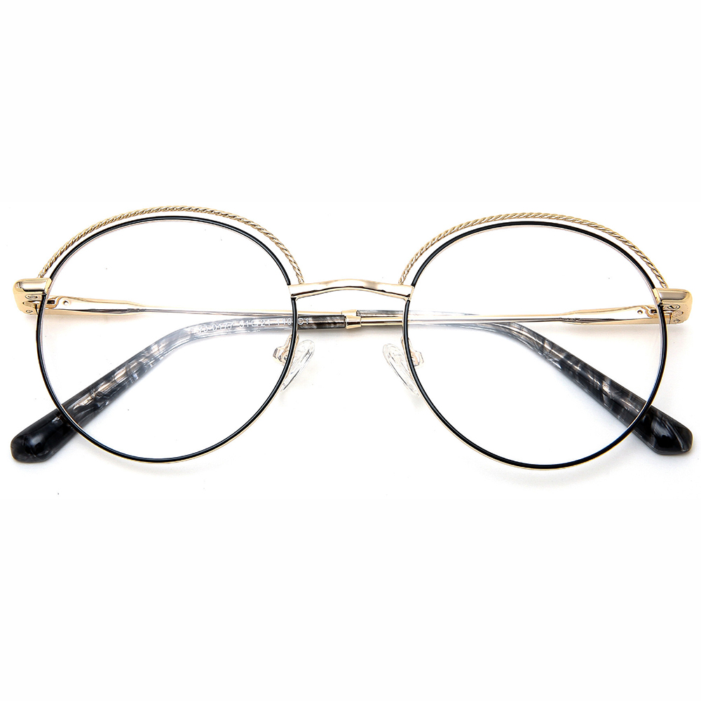 China Metal Vintage Stainless Steel Spectacles Optical Frame for Unisex ...