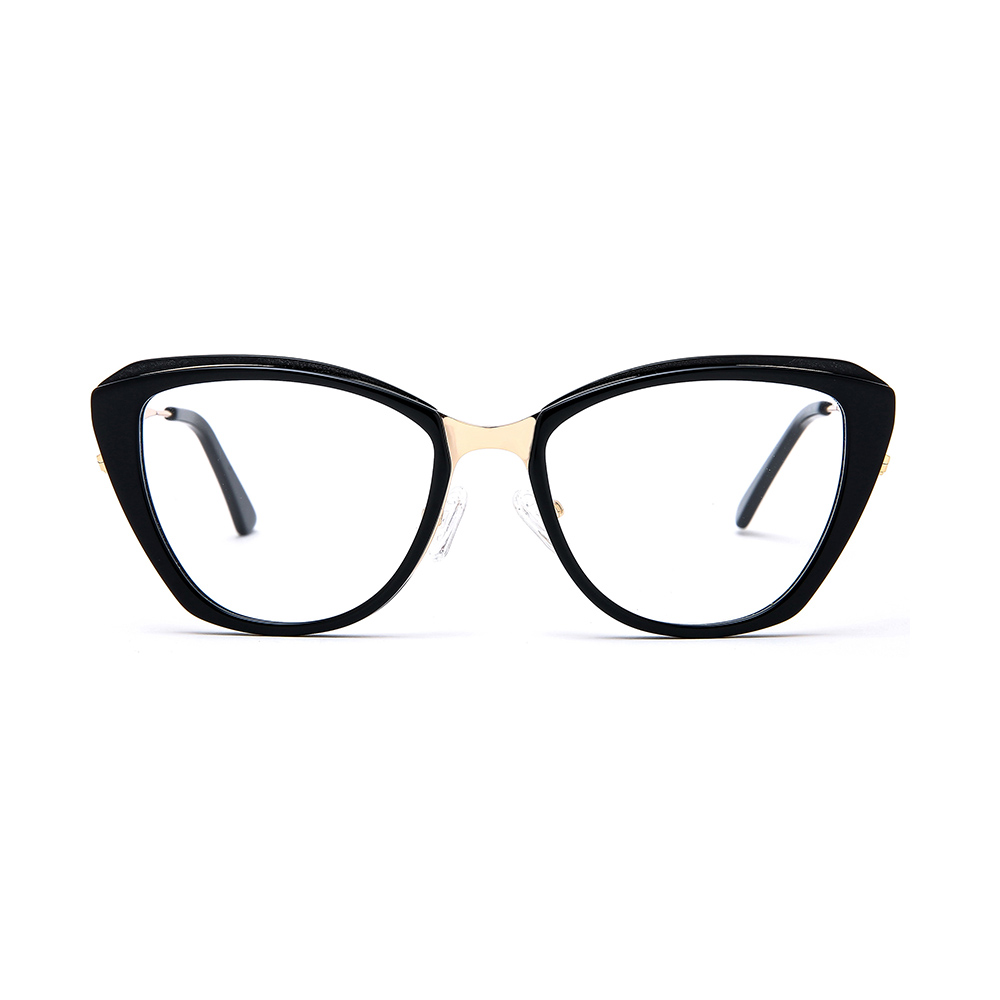 China 2021 Ladies Metal Cat Eye Optical Glasses Eyeglasses Frames Spectacles Frames